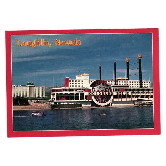 Ocean Desert Sales, | Accents | Laughlin Nevada Vintage Postcard ...